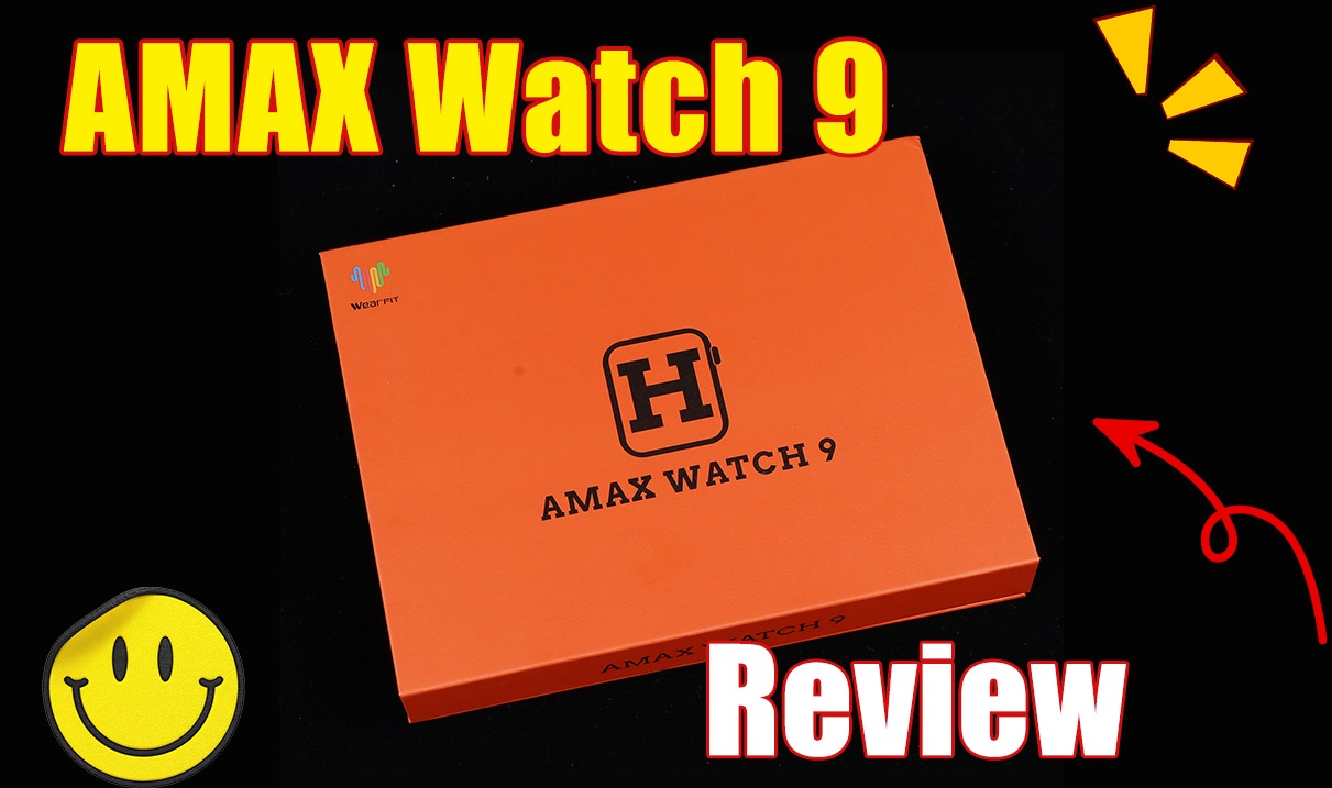 Amax Watch 9 - Would you want to own a super-large screen smartwatch ...