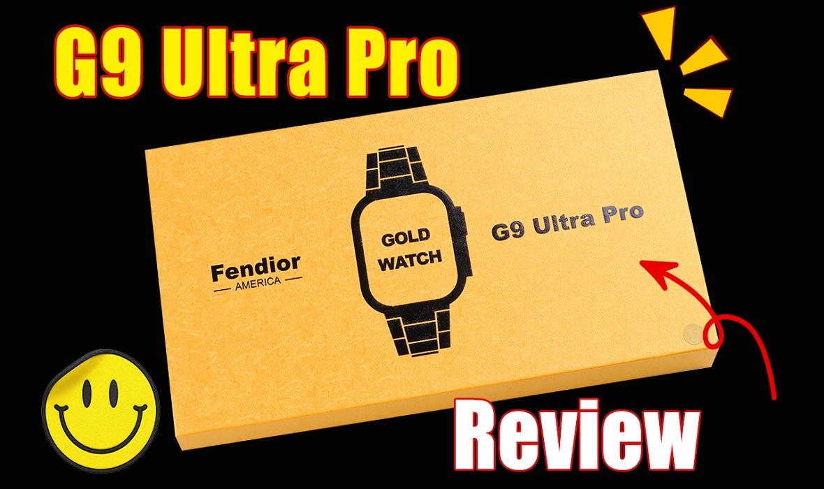 G9 Ultra Pro Smart Watch Gold Appearance Design Latest Launch ...